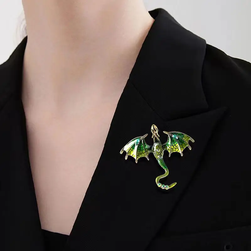 Dragon-Brooches-for-Women-Colorful-Enamel-Animal-Brooches-Pins-Unisex-Suit-Coat-Buckle-Pin ...