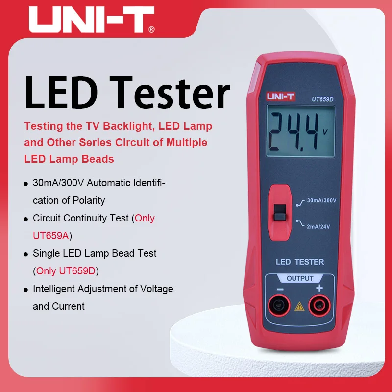 UNI-T-LED-Lamp-Bead-Teste-Multiuso-Backlight-Tester-Tiras-S-rie-de-L ...