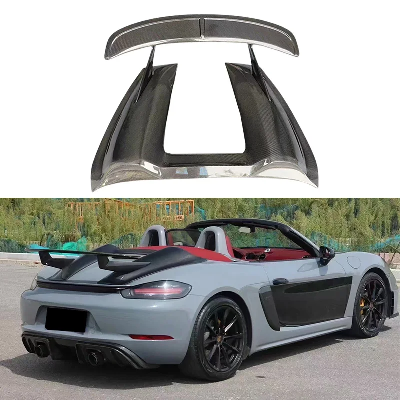 Tronco traseiro spoiler asa para porsche boxster 718 981 tronco ...