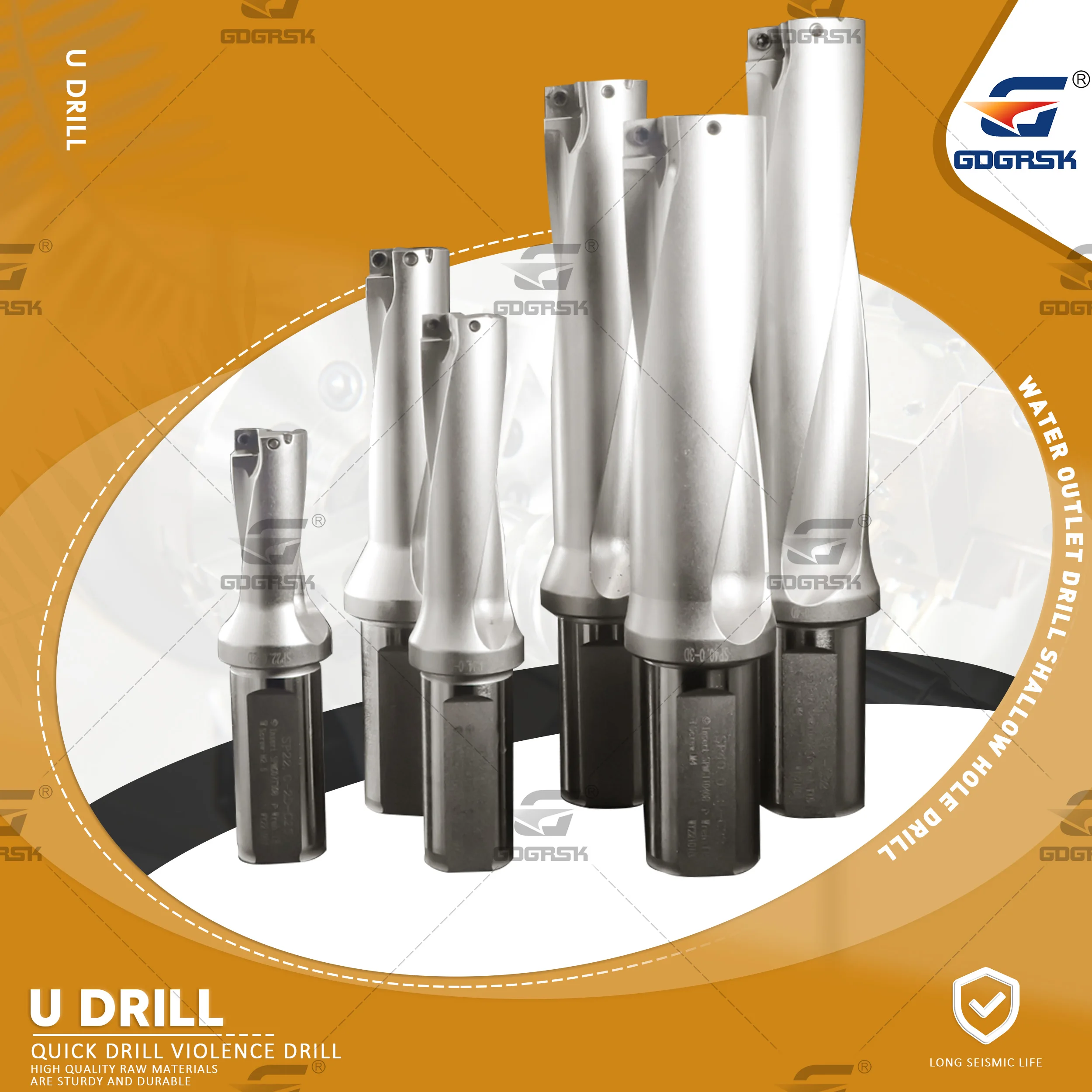 SP series U drill,fast drill,14-21mm 2D depth,Indexable bit,drilling ...