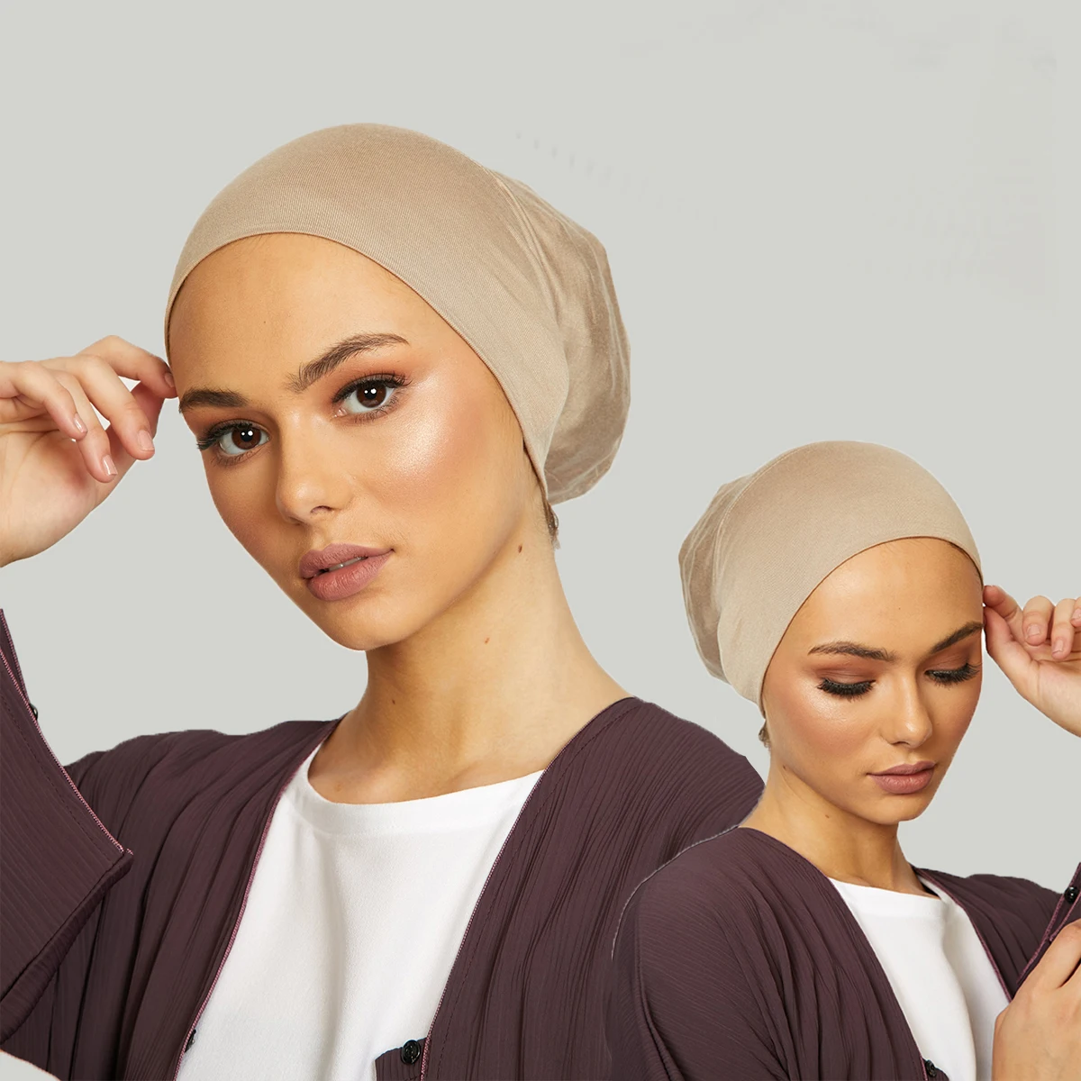 Fashion-Muslim-Hijab-Caps-Solid-Underscarf-Women-Veil-Modal-Cotton ...