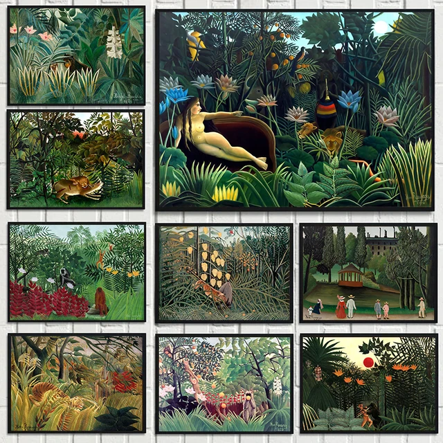 Henri Rousseau Animals