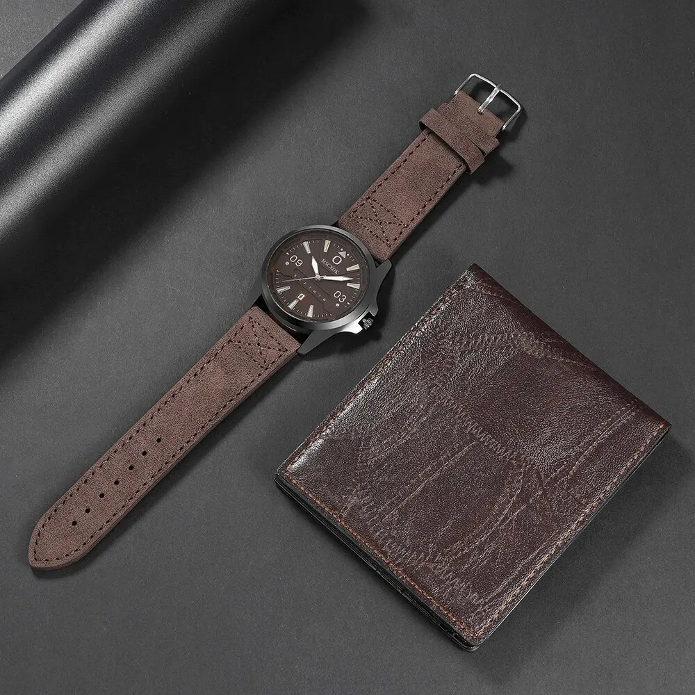 Homens-Business-Quartz-Rel-gio-de-pulso-Rel-gio-de-couro-casual ...