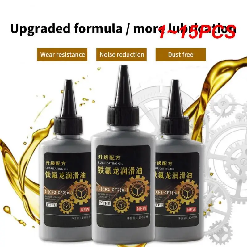 1-15PCS-100ml-Lube-Large-Capacity-Bicycle-Chain-Oil-Wheel-Dry-Lubricant ...