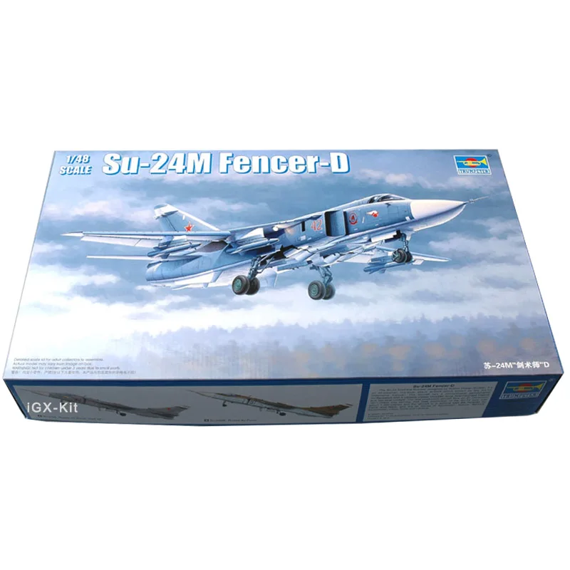 Trumpeter-1-48-02835-Soviet-Su24-Su-24M-Fencer-D-Tactical-Bomber-Plane ...