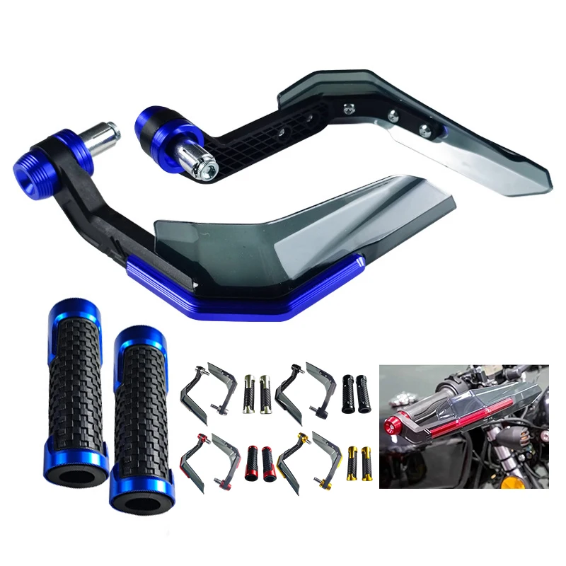 Windproof-Universal-7-8-Handlebar-Protectors-Motorcycle-Scooter-Brake ...