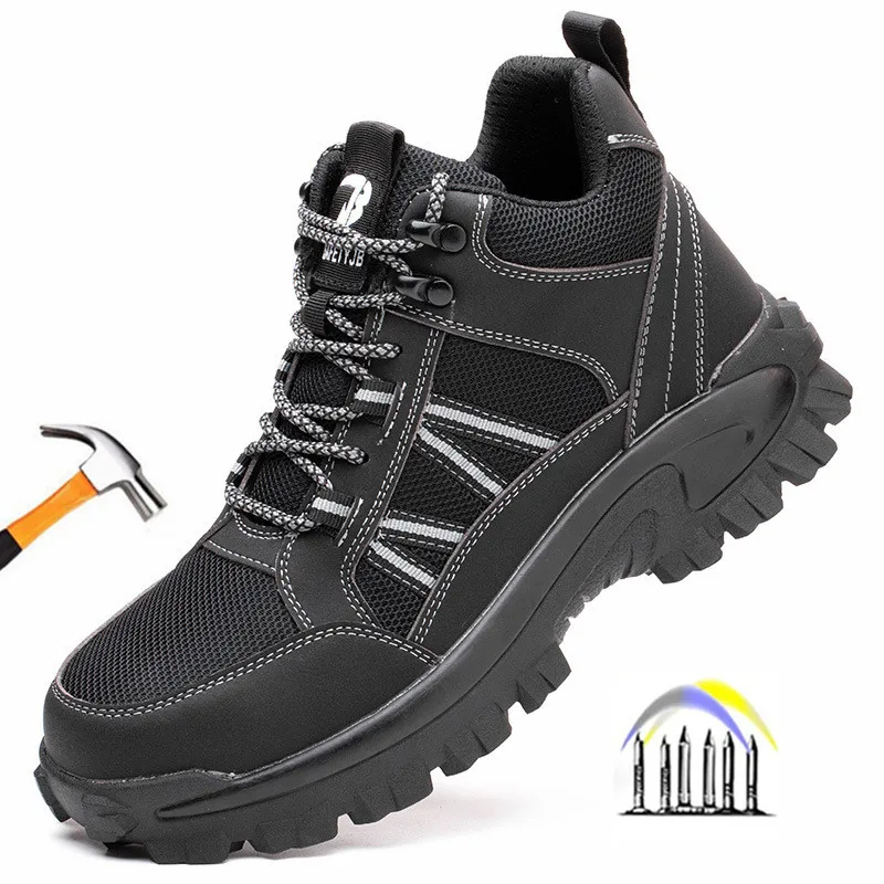 Work-Boots-Indestructible-Shoes-anti-slip-Safety-Work-Shoes-with-steel ...