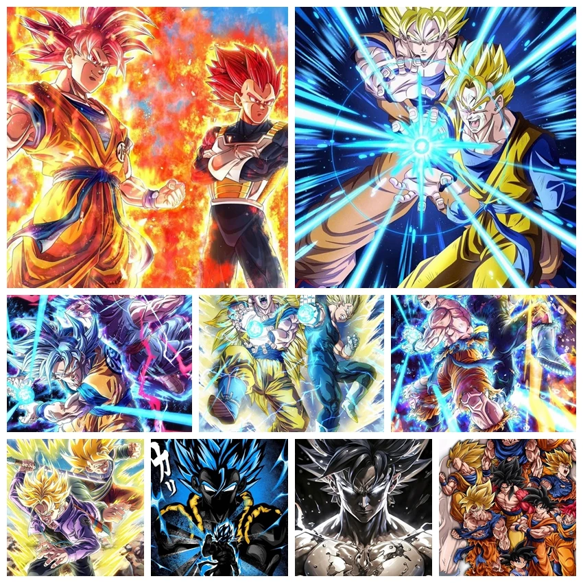 Dragon-Ball-5D-DIY-AB-Diamond-Painting-Mosaic-Goku-Japanese-Anime ...