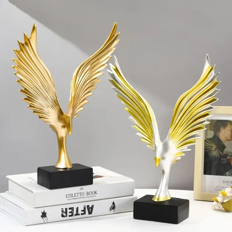 Modern-Creative-Home-Decoration-Angel-Wings-Cabinet-Decorations-Study ...