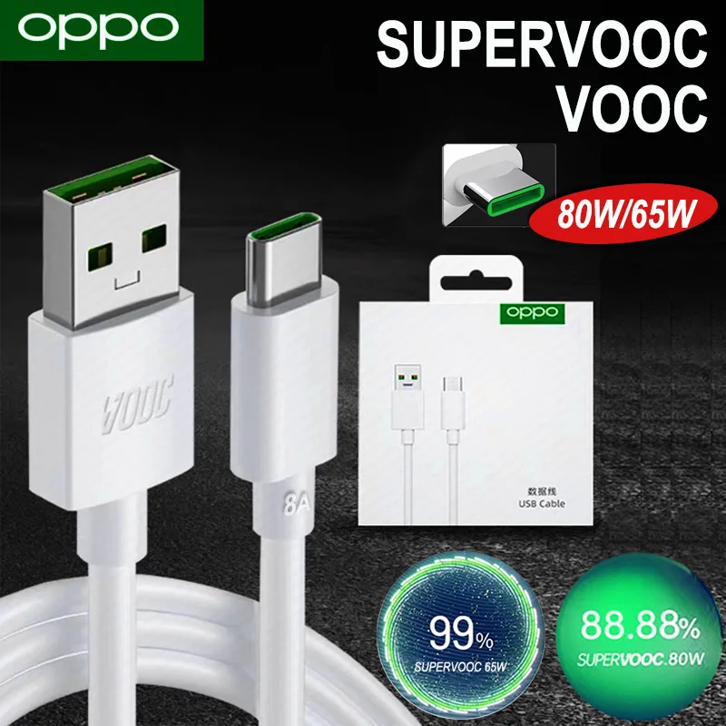 Original-OPPO-Fast-Charging-Cable-Type-C-Supervooc-80W-65W-OPPO-Find-X5 ...