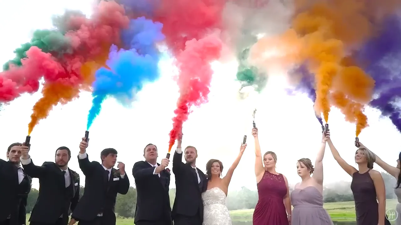 Colourful Flare Party Decoration Colour Smoke 5 Inch Color Smoke Bomb ...