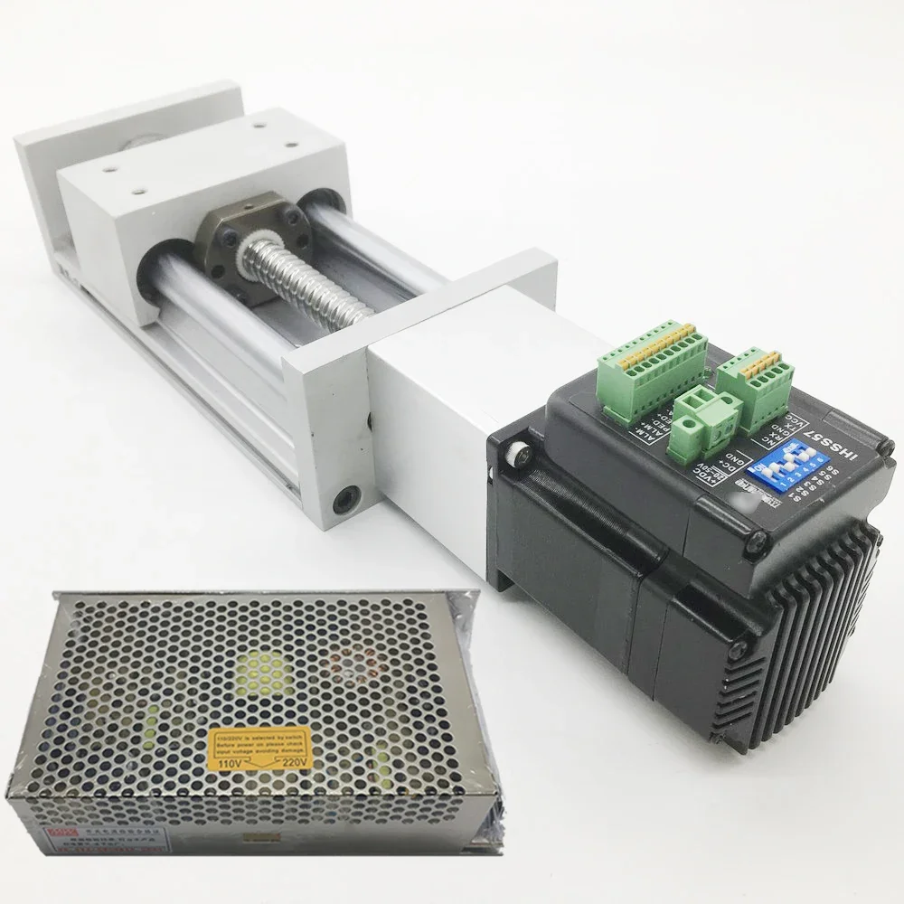 Linear Module Sliding Table Cross Slide Linear Stage&1 2 3Nm Nema23 ...