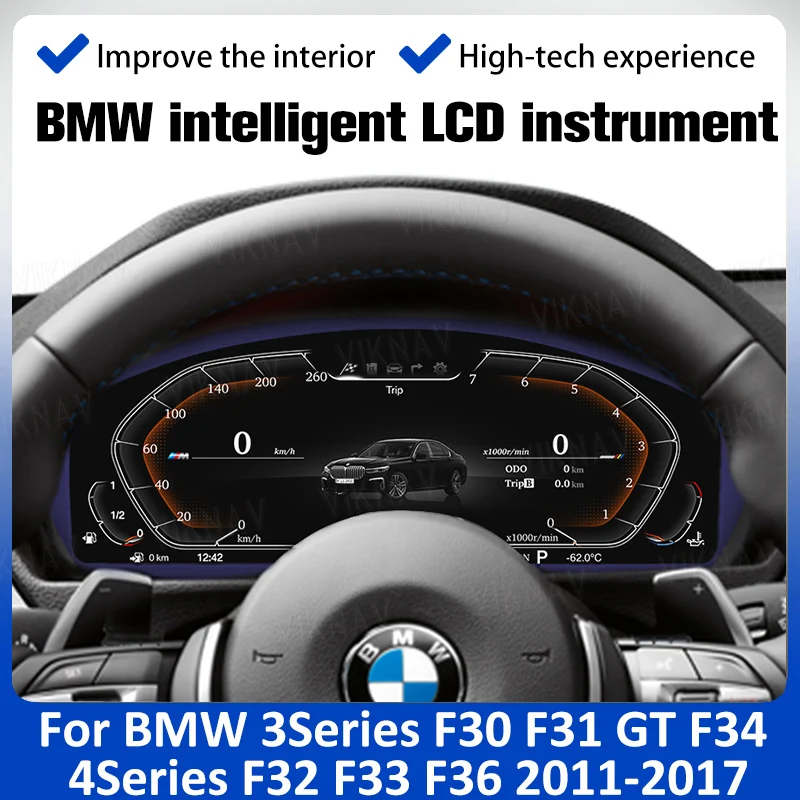 Reproductor Multimedia para coche, instrumento Digital Linux para BMW ...