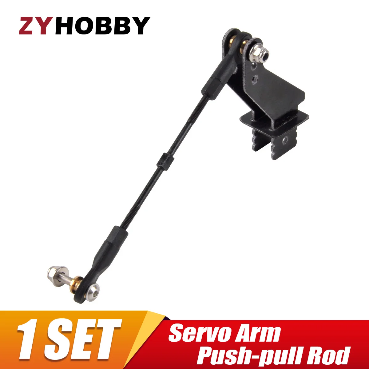 Servo Arm Push-Pull Rod Rudder Control Horn with Ball Joint for RC ...