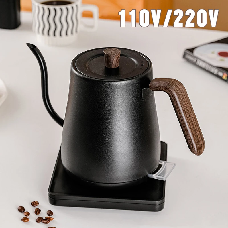 110V/220V Electric Kettle 800ml Hand Brew Coffee Pot Gooseneck Jug ...