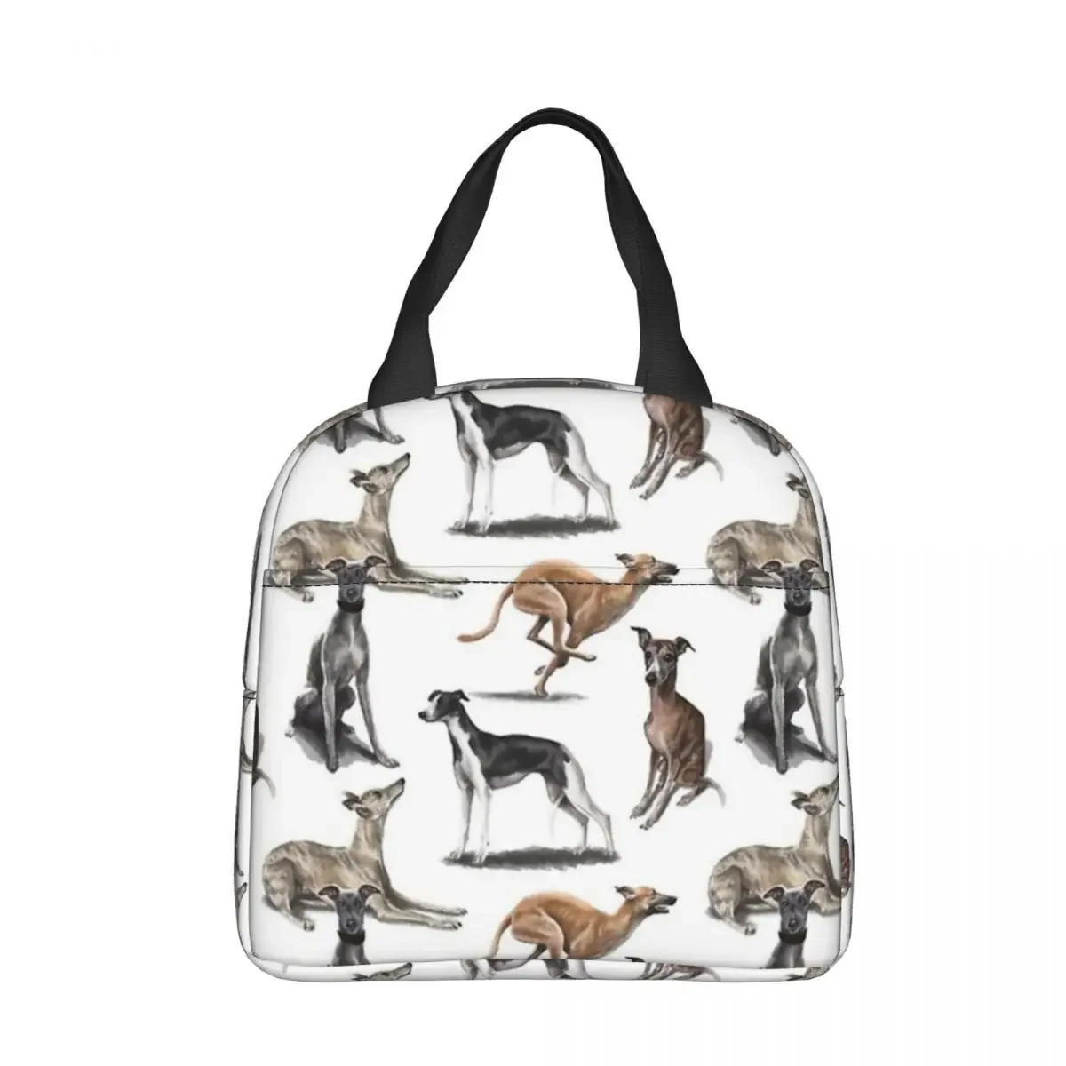 The-Whippet-Insulated-Lunch-Bags-Thermal-Bag-Lunch-Container-Greyhound ...
