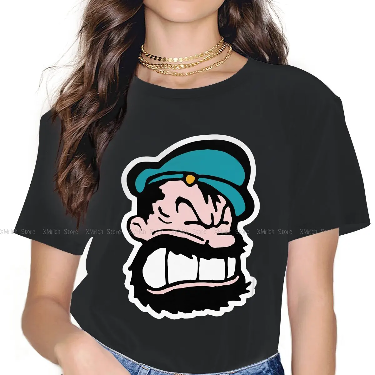 Brutus Vintage Classic Women Tshirts Popeye The Sailor Man Cartoon ...