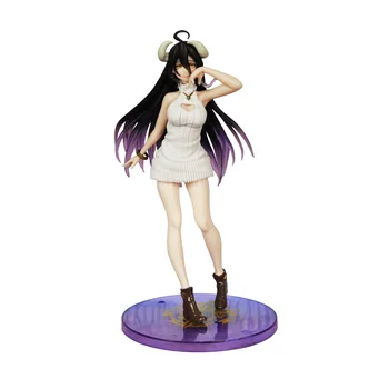 21cm Overlord Albedo Anime Figure Woolen Dress Albedo Action Figure ...