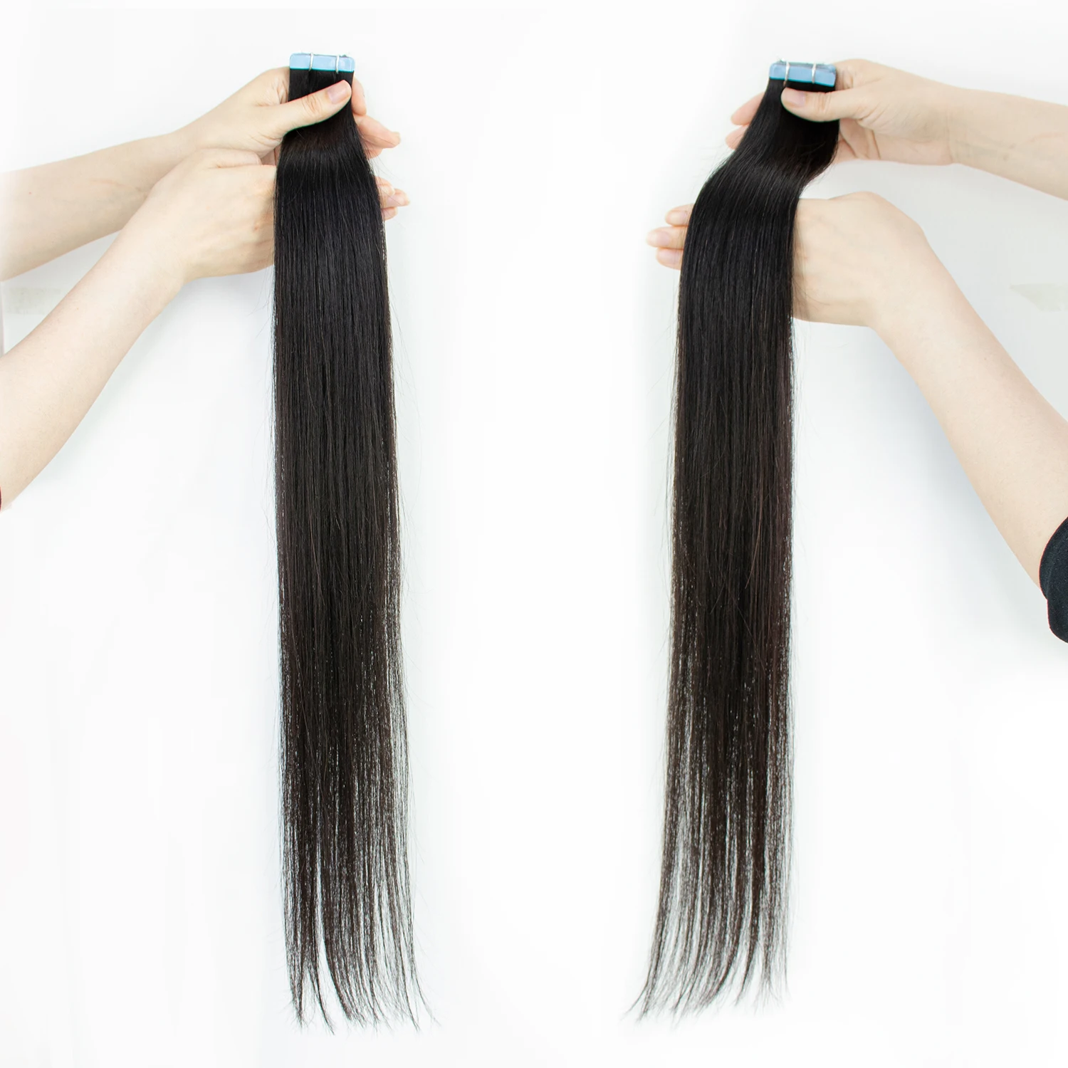 30-Inch-long-Hair-Tape-in-Extension-Human-Hair-Bundles-Remy-Silk ...