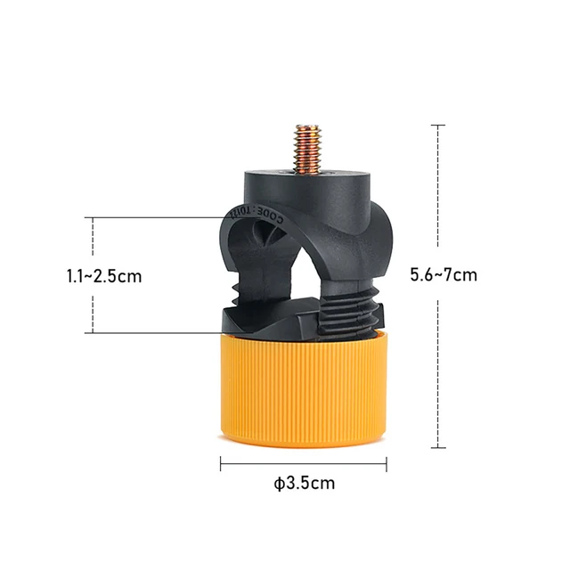 Round Pillar Fixing Clip Connector Lock Cross Steering Part Clamp ...
