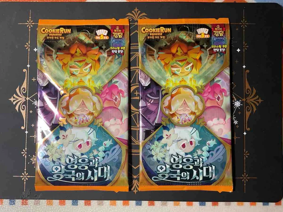 Hot In Stock Cookie Run Braverse Battle Card Shadow Milk Cookie Anime ...
