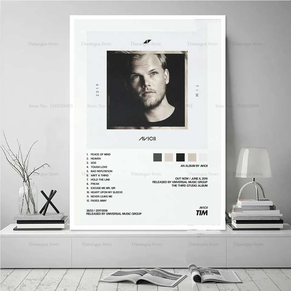 True Avicii Album Cover
