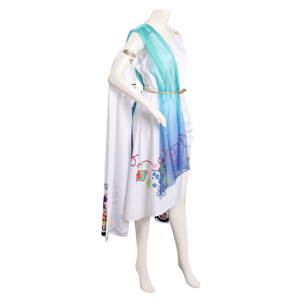 Film Encanto Mirabel Greek Goddess Cosplay Costume - AllCosplay.com