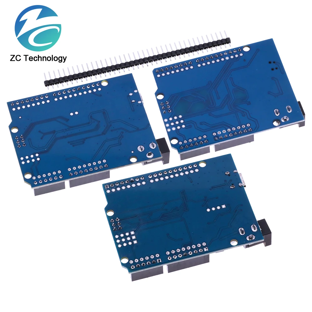 Placa De Desenvolvimento Uno R3 Para Arduino Caixa Oficial Tipo-c Mini Micro Wifi Atmega328p ...