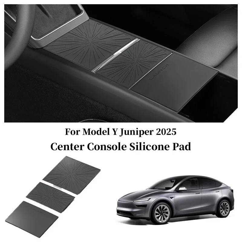 For Tesla Model Y Juniper Silicone Central Control Panel Pad Anti-slip ...