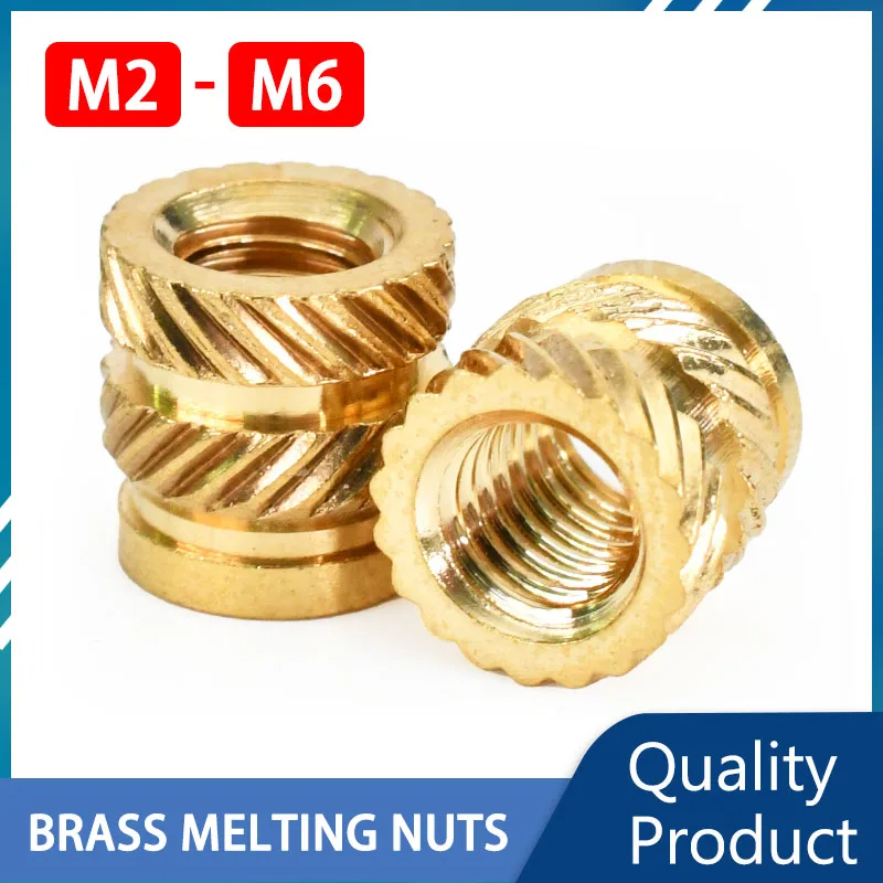 Hot Melt Insert Nuts Laptop M2 M3 M4 M5 Melting Knurled Thread Heating ...