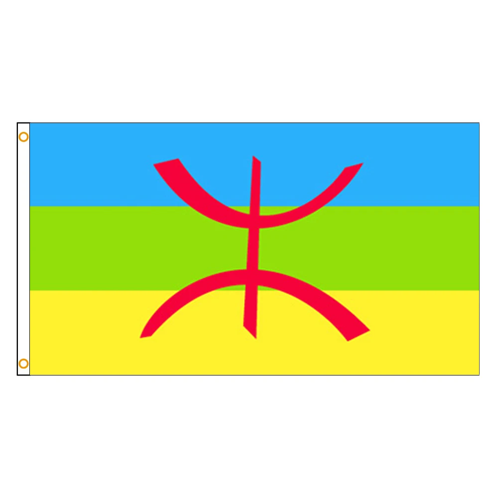 90-150cm-Berber-Flag-High-Quality-Polyester-Hanging-North-Africa-Banner ...