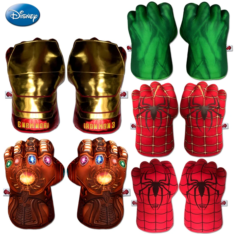 Disney-Marvel-Faust-Spielzeug-Spider-Man-Box-handschuhe-Eisen-Mann-Hulk ...