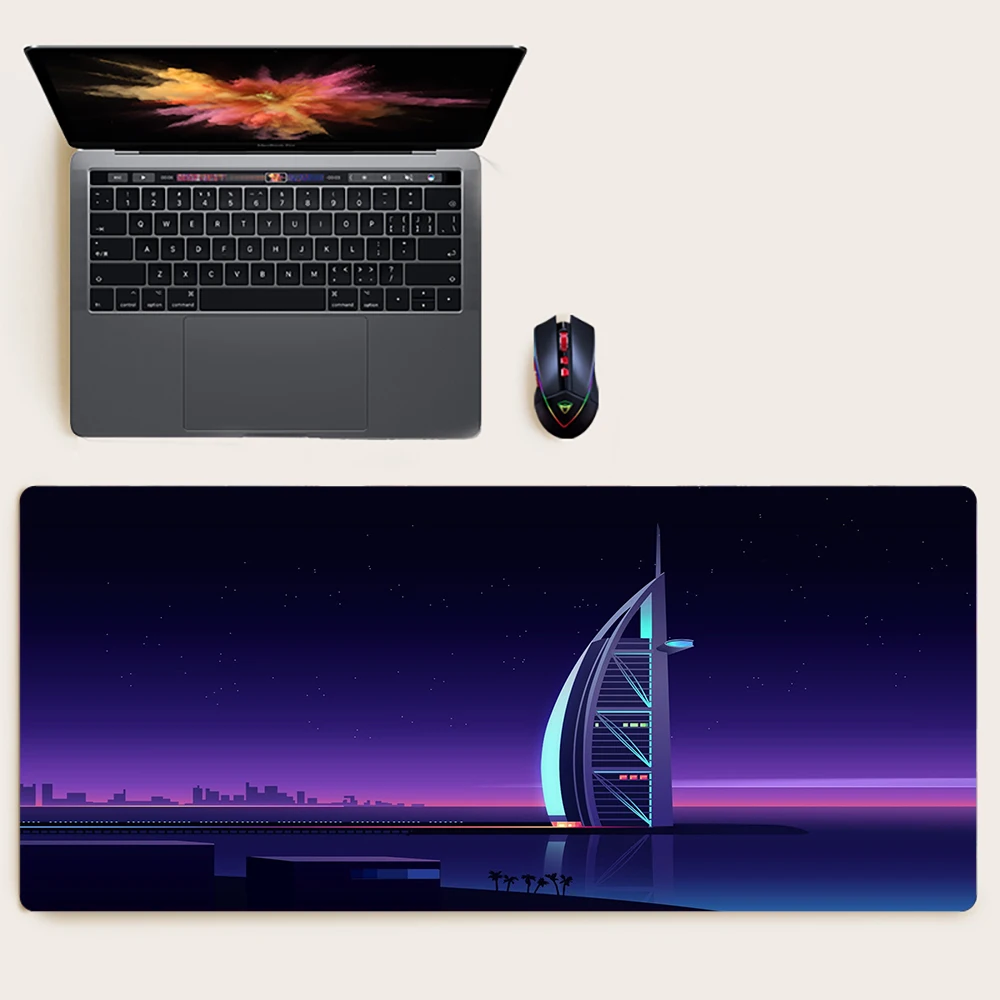 City-Landmark-Building-Mouse-Pad-Large-Size-Gaming-Mouse-Pad-Computer ...
