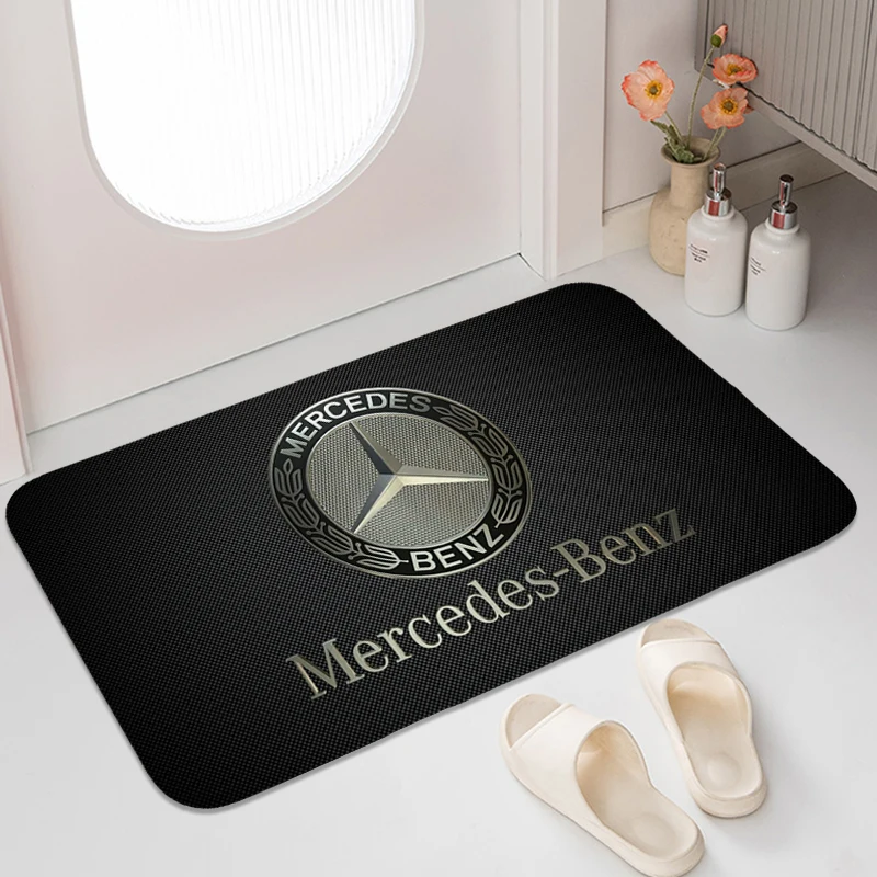 Bathroom-Rug-M-Mercedes-Benzs-Digital-Print-Non-slip-Foot-Mat-Bedroom ...
