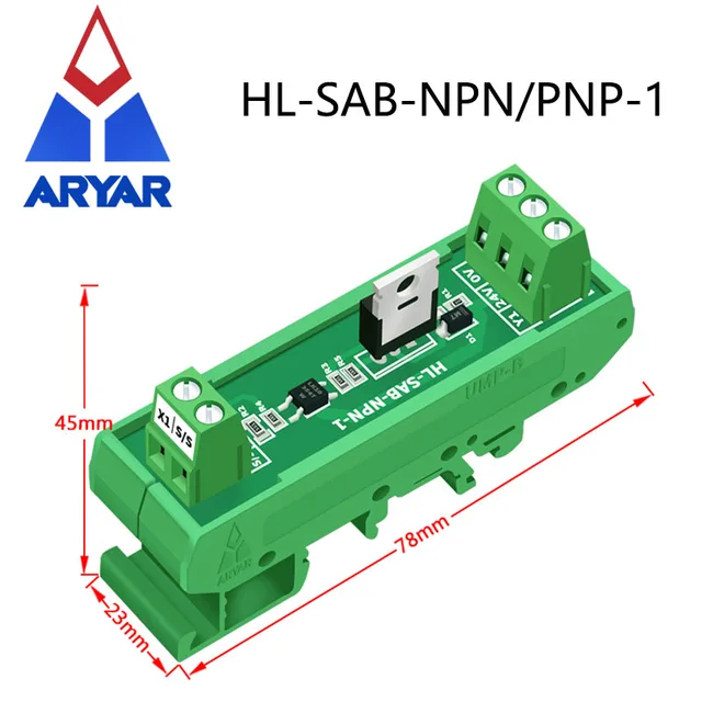 Single Chip Microcomputer PLC Signal Amplifier Board Input and Output NPN/PNP Input Photocoupler ...