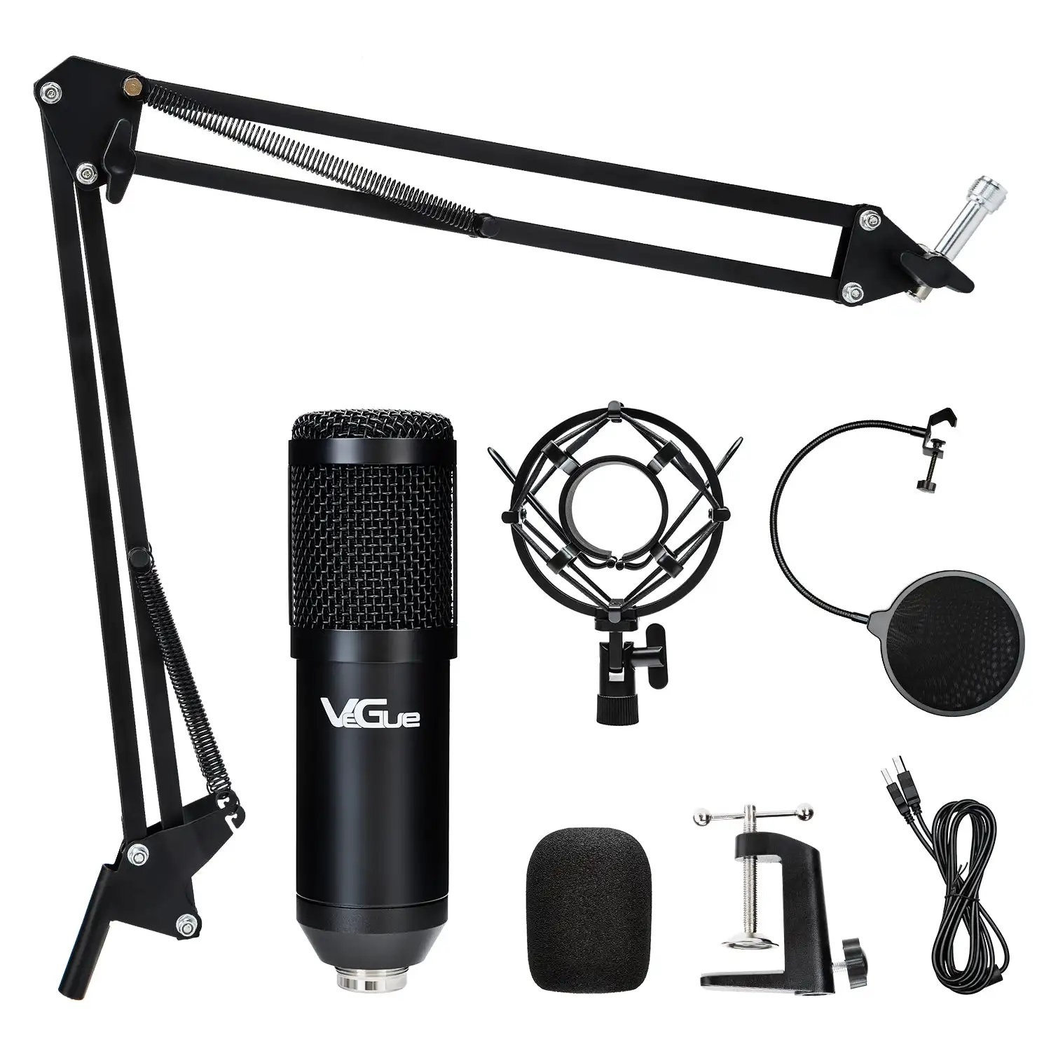 Vegue-Professional-Condenser-Microphone-Kits-Noise-Reduction-Karaoke ...