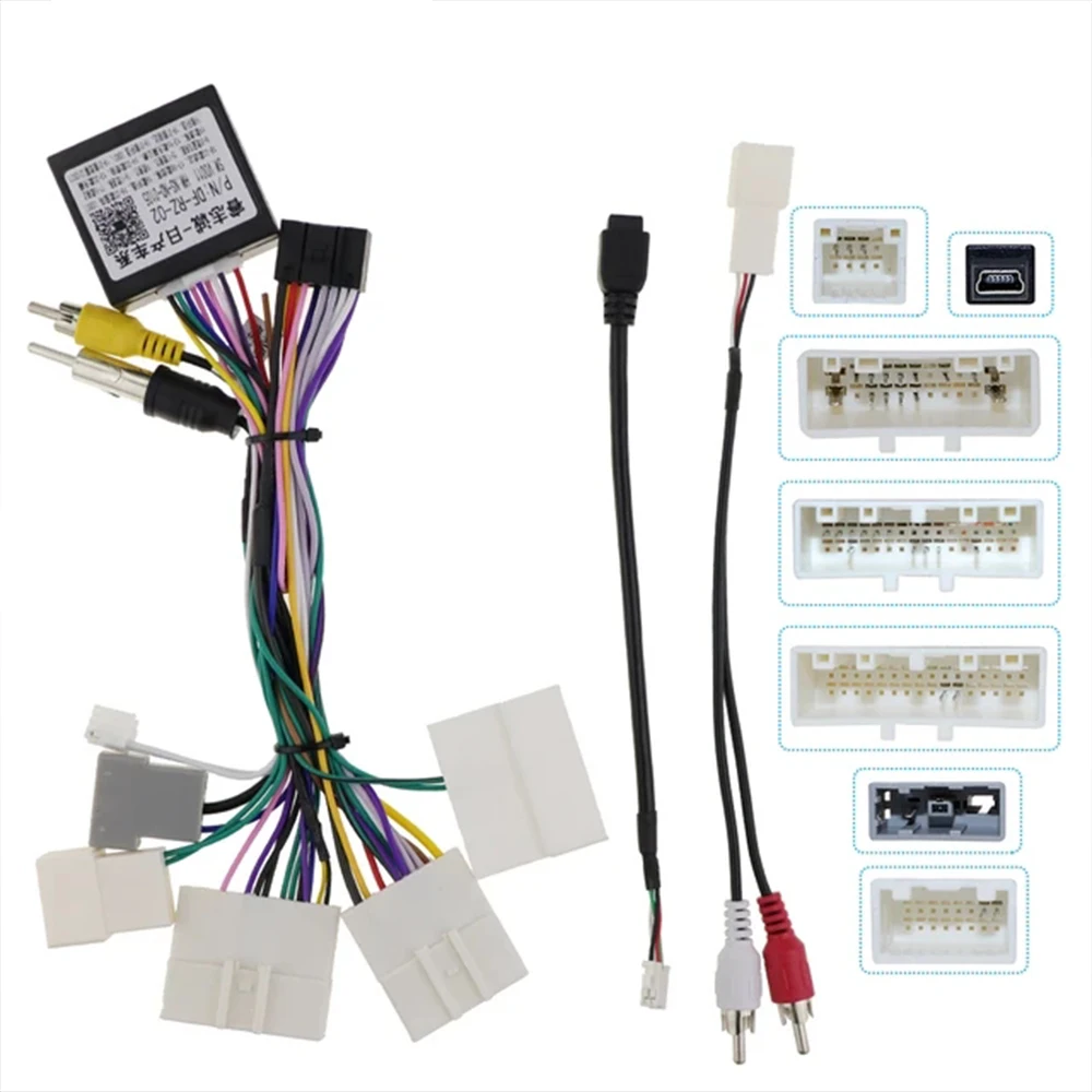 android-Car-radio-Wiring-Harness-connector-Adapter-Canbus-Box-For ...