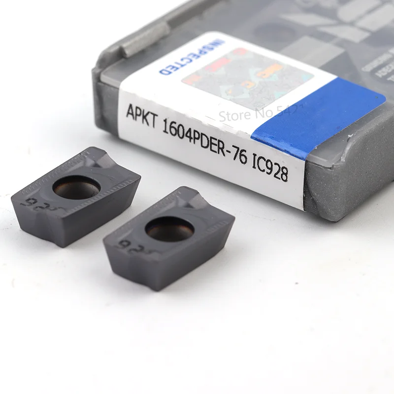 Carbide Inserts APKT1604 PDR IC928 CNC Lathe Machining Cutting Tools ...