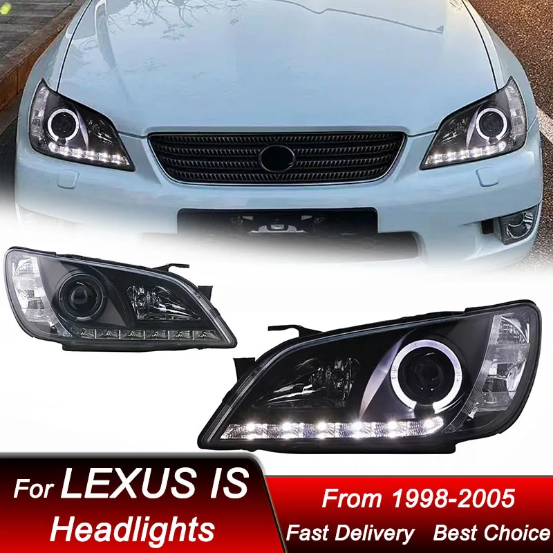 Lexus IS200 Modified: How This Full LED Headlight Assembly Transformed ...