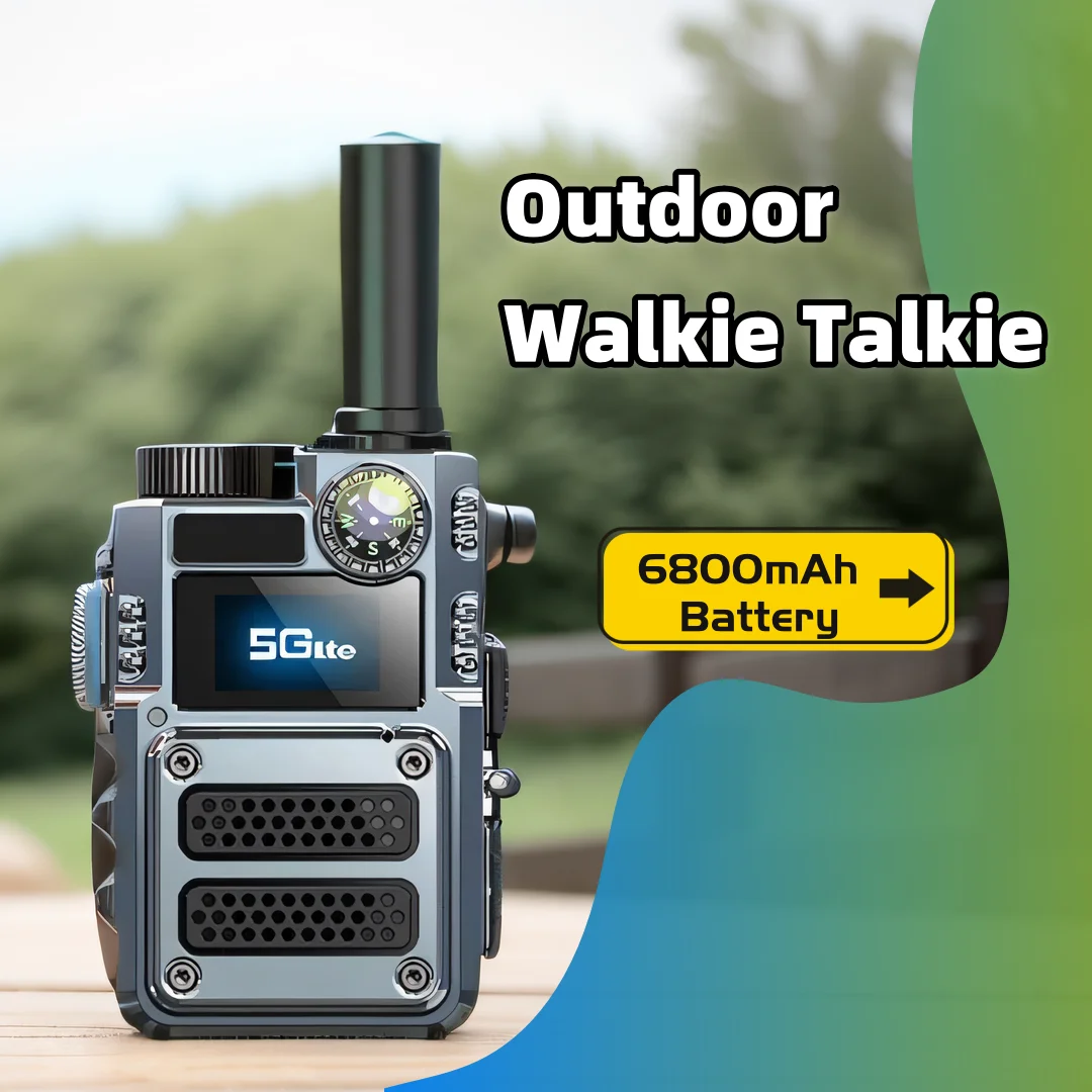 Public-network-4G-outdoor-walkie-talkie-with-infrared-laser-compass-two ...