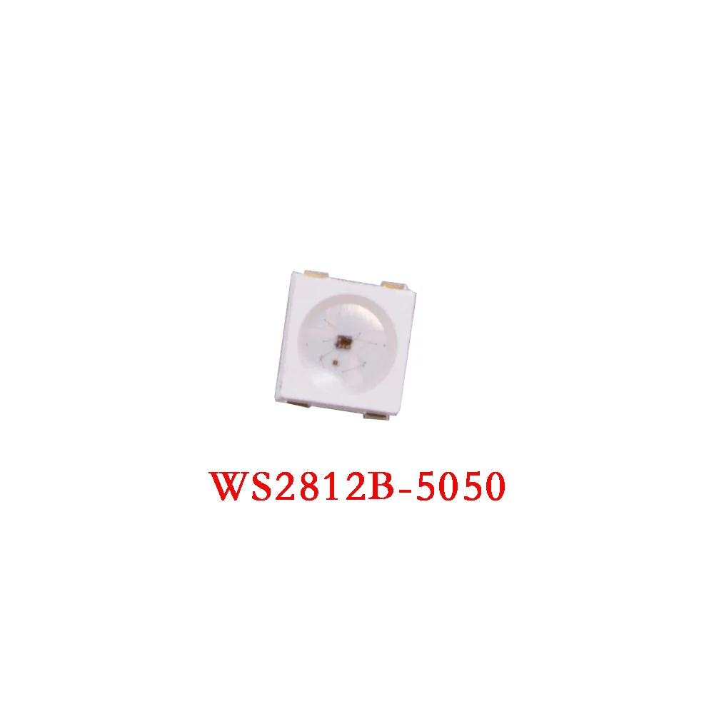 10/50/100/500/1000 Pcs Ws2812b (4pins) 5050 Smd W/ Ws2811 Individually ...