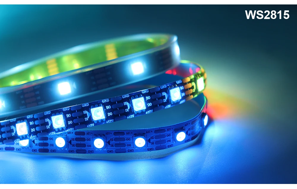 Светодиодная лента WS2812B WS2811 WS2813 WS2815 30/60/144 светодиодов/м ...