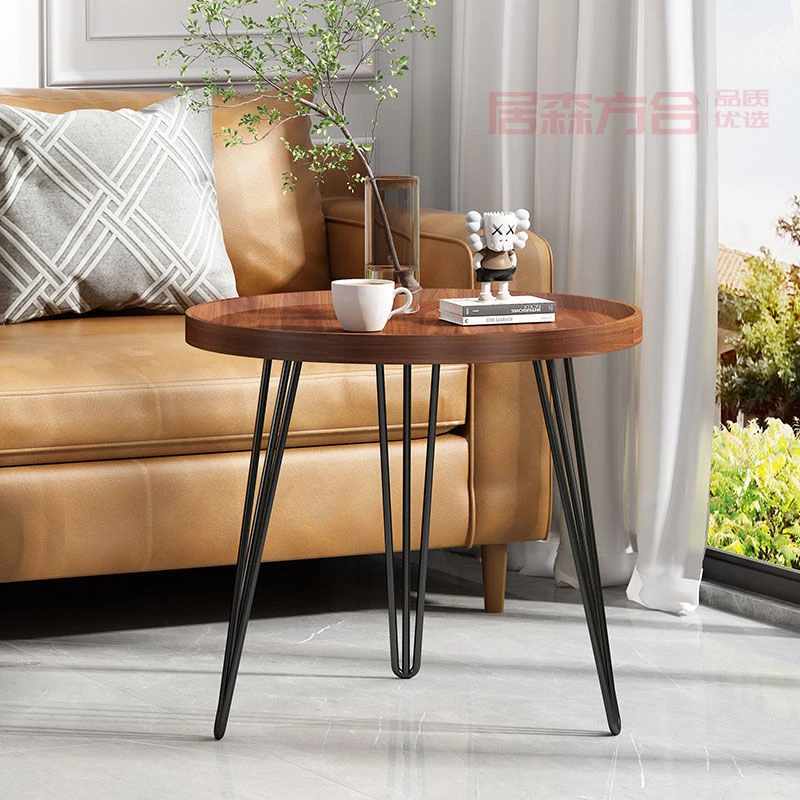 Tea table home light luxury tea living room sofa tea table balcony tea ...