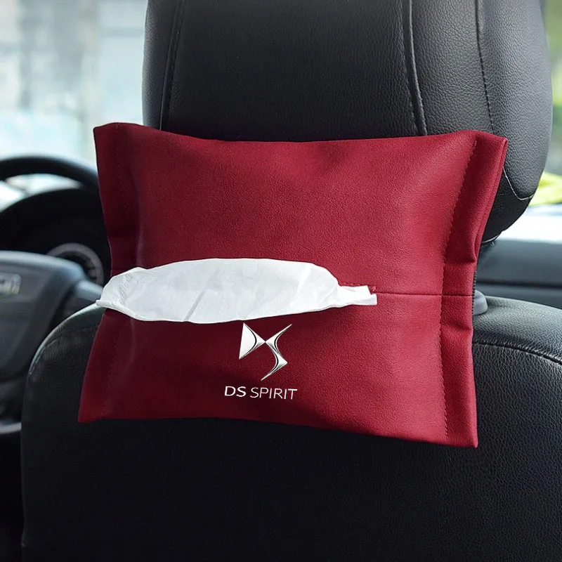 For-DS-SPIRIT-DS3-DS4-DS4S-DS5-DS6-Car-Tissue-Box-Hanging-Leather ...