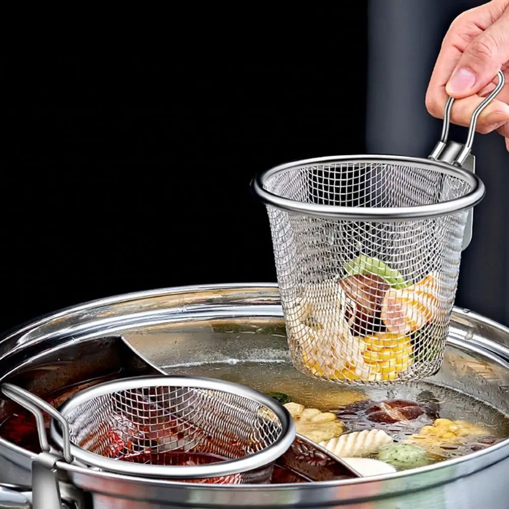 Kitchen-Restaurant-Mesh-Net-Hot-Pot-French-Fries-Stainless-Steel ...