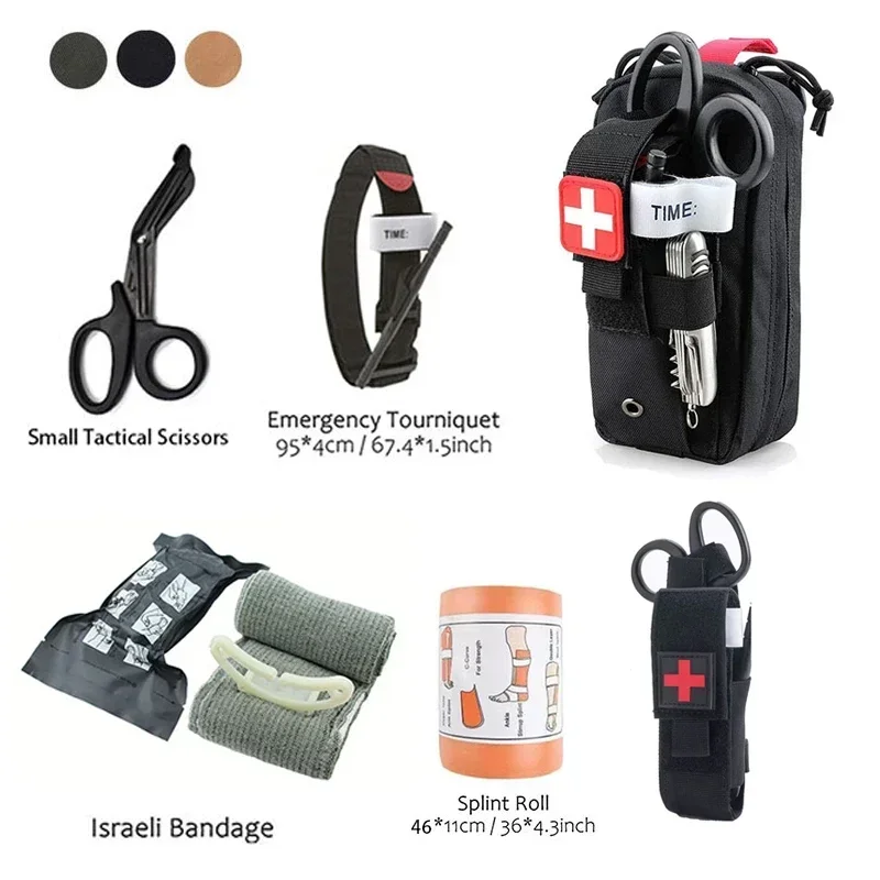 Tactical-Molle-Medical-EDC-Pouch-EMT-Emergency-Bandage-Tourniquet ...