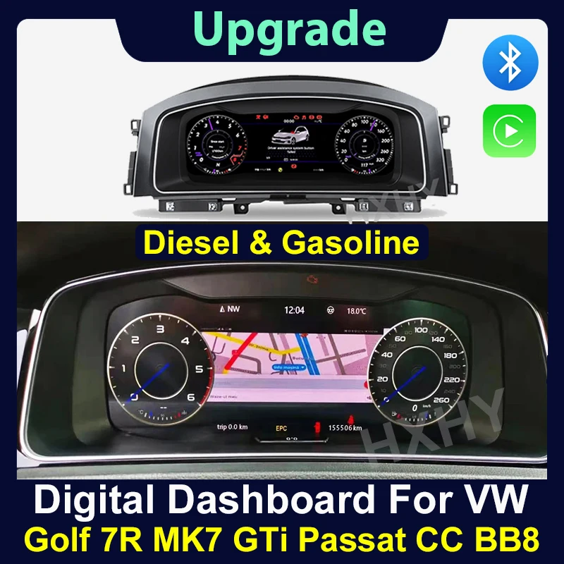2023-Latest-Original-Car-Digital-Cluster-Instrument-for-VW-Golf-7-R ...