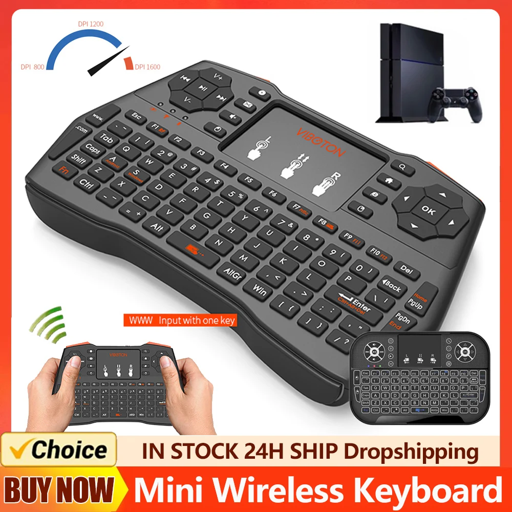 Mini-BT-Wireless-Keyboard-Portable-Game-Controller-2-4G-Keyboard-Mouse ...