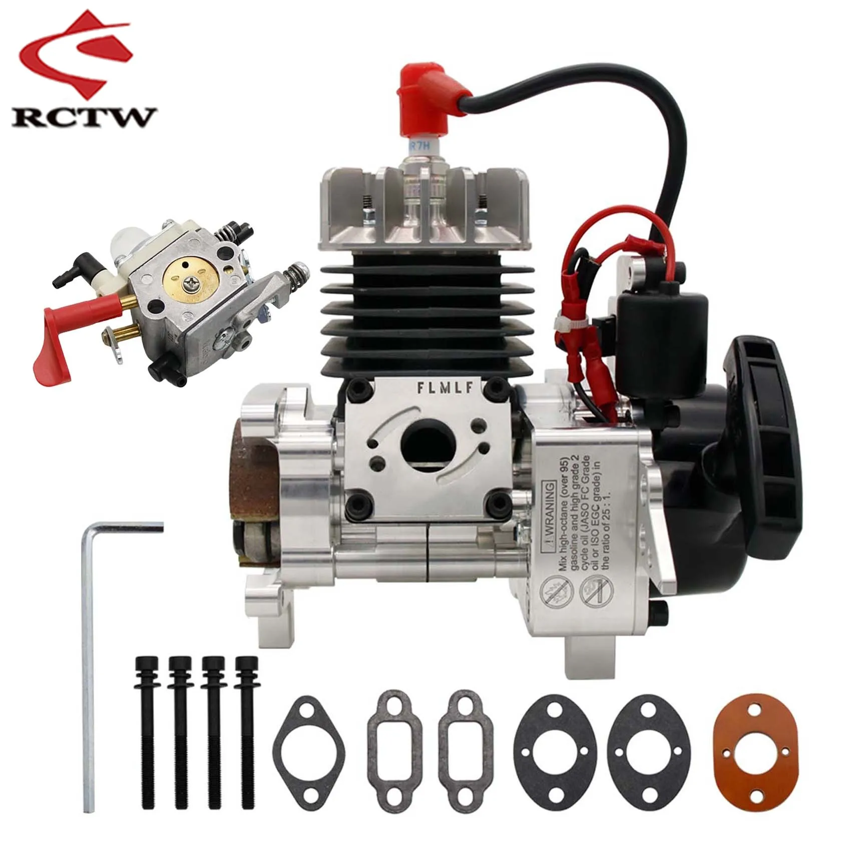 29CC 30.5CC 32CC PRO Reed Case Engine or with WT-1191 for 1/5 Rc Hpi ...