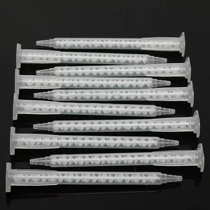 50pcs/100pcs Static Mixing Tube,103mm Epoxy Mixing Nozzle MA517S Mixing ...